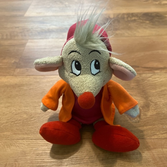 Disney | Toys | Disney Store Small Inch Cinderella Mouse Jaq Bean Bag ...